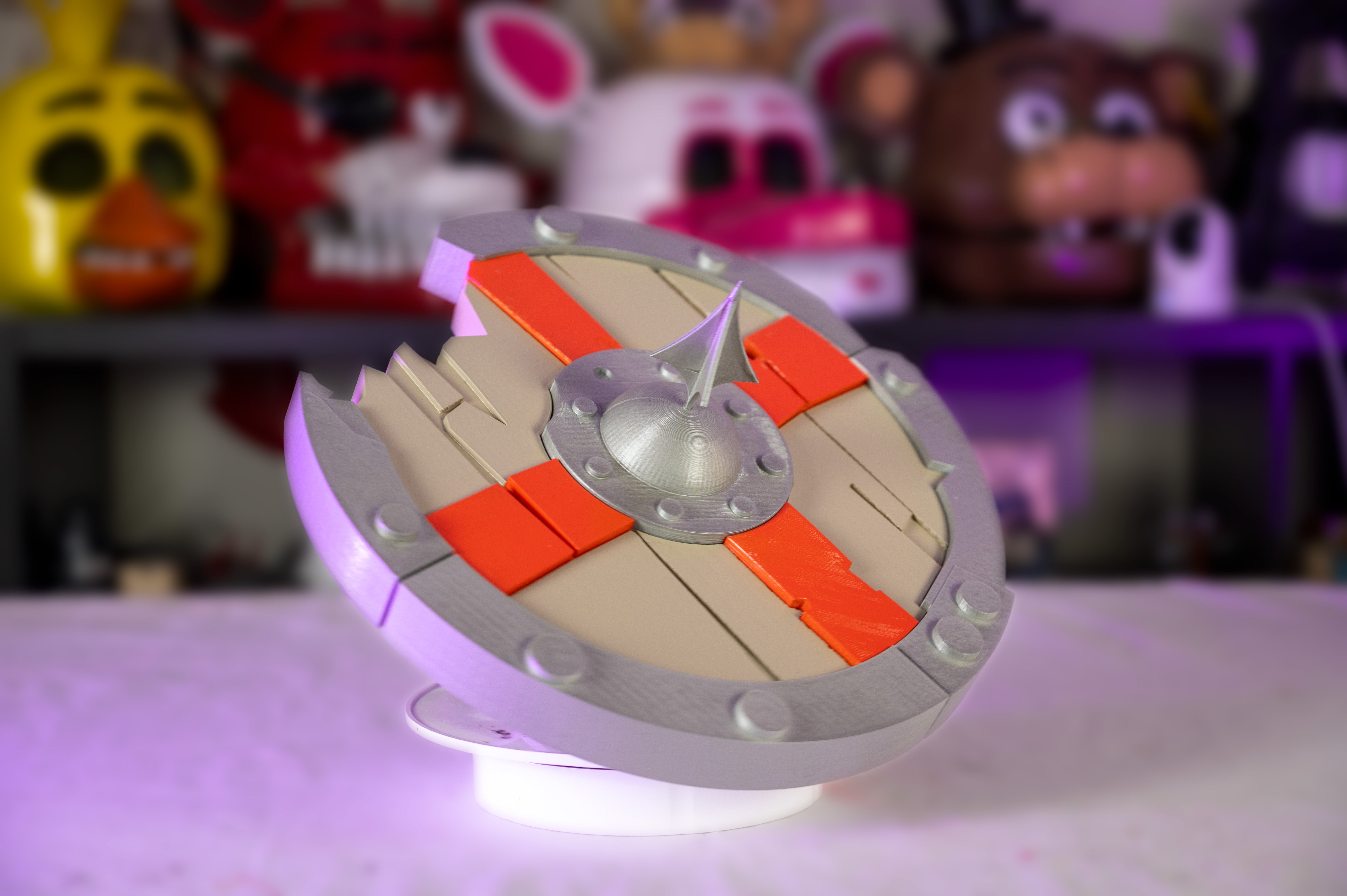 Charging Targe Shield-TF2 Inspired 3D Printed Cosplay Prop – Boundless ...