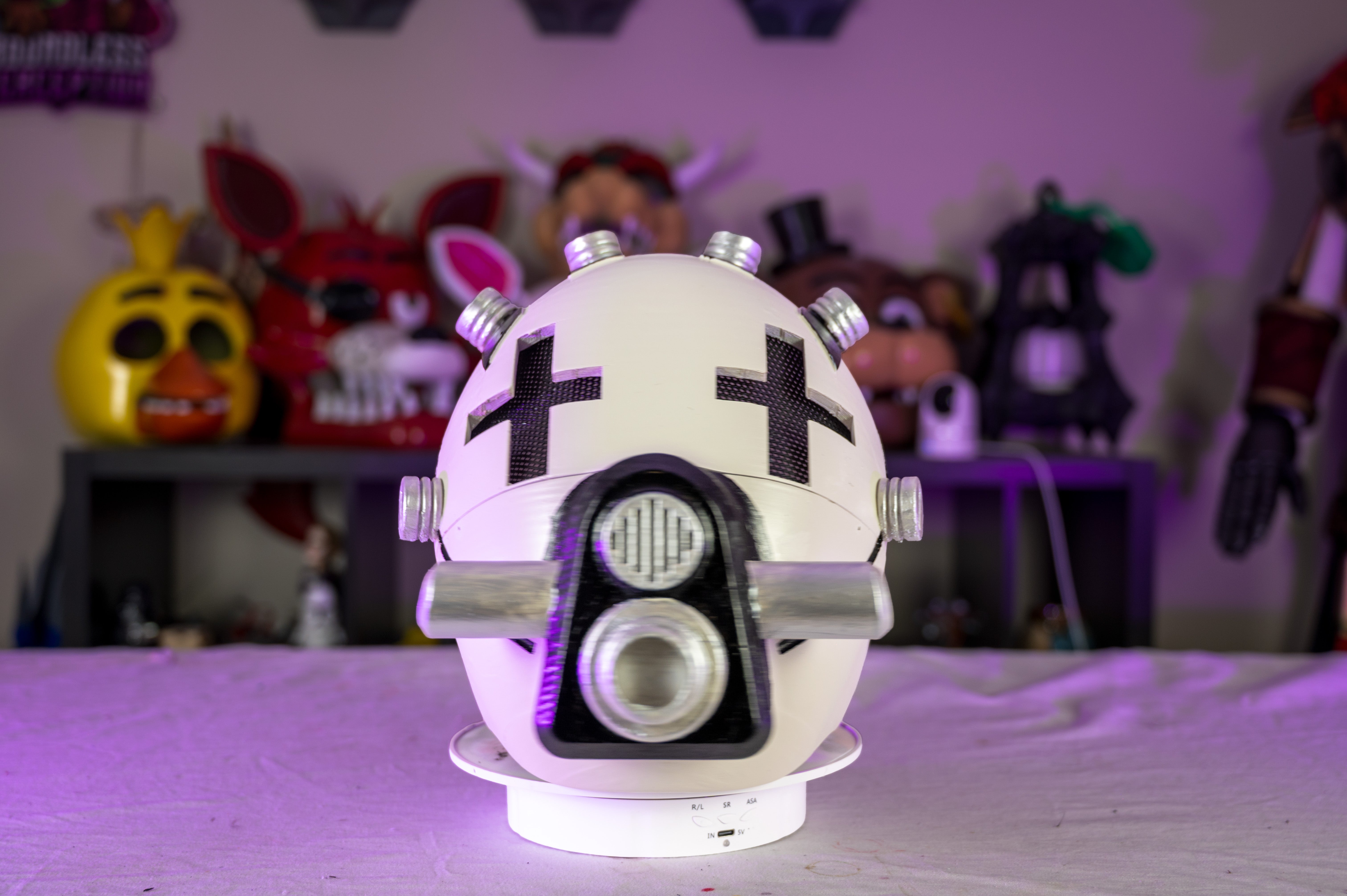 3D Printed Gachiakuta Enjin Helmet • Anime Cosplay Helmet • Wearable E ...