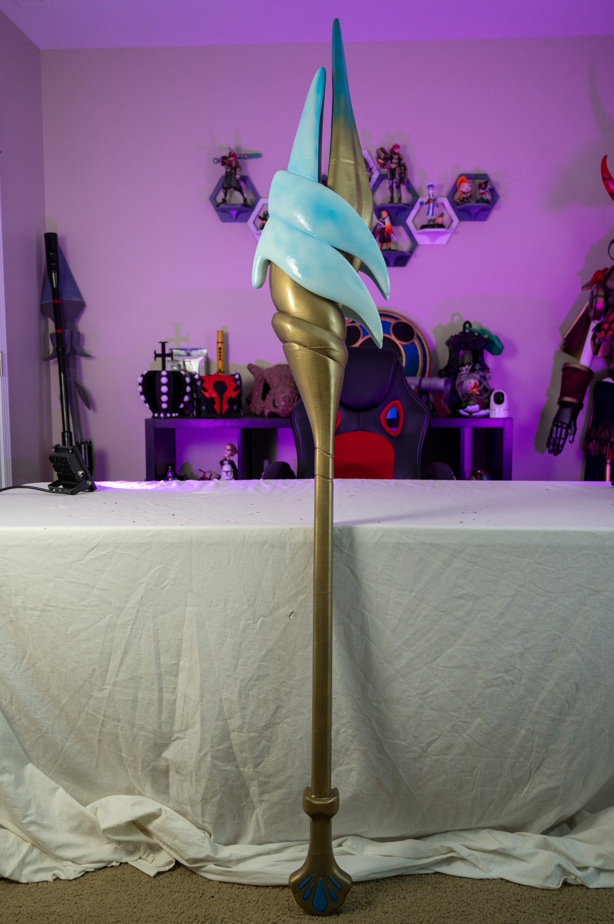 Ocean Song Nidalee Spear From League Of Legends Cosplay Prop ...