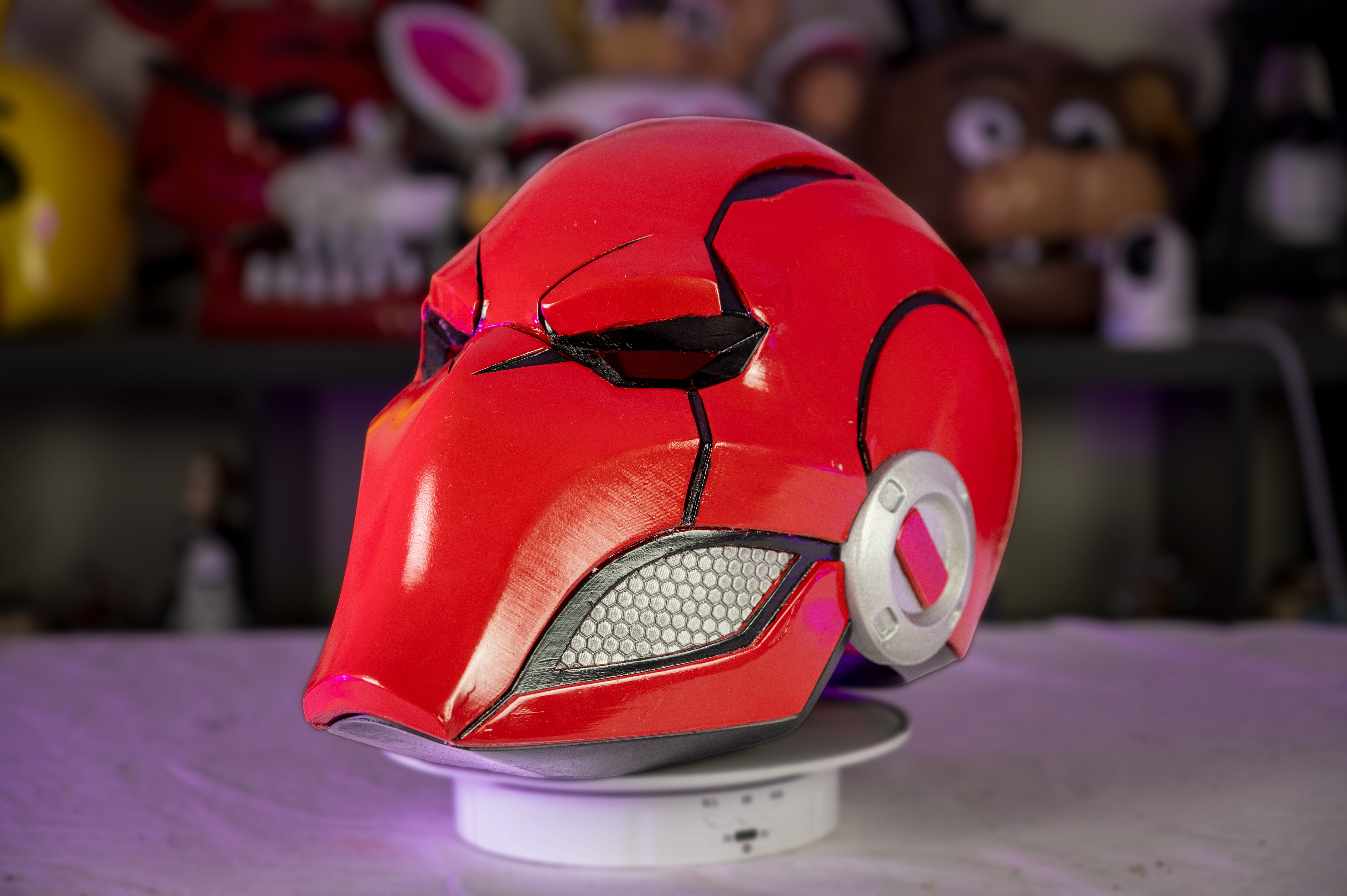 Red Hood Helmet – Jason Todd Inspired | 3D Printed Cosplay Helmet ...